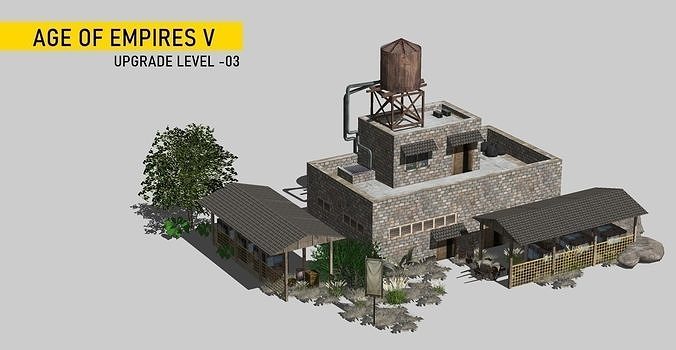 3D model AOE V Level -03 VR / AR / low-poly | CGTrader