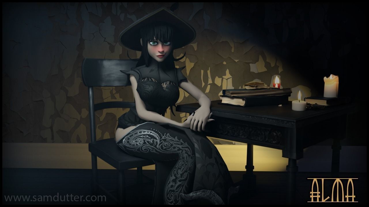 3D model Alma - Unity NPC and VRChat Avatar VR / AR / low-poly | CGTrader