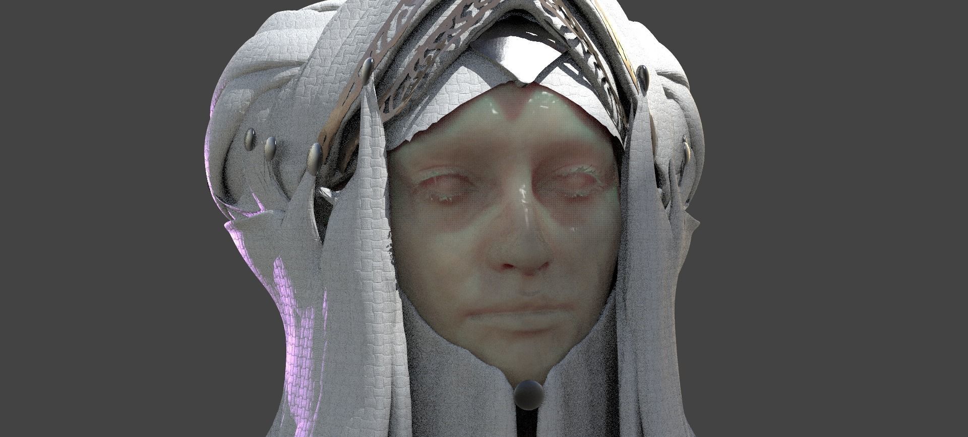 Ancient Alien Headdress 3D model | CGTrader