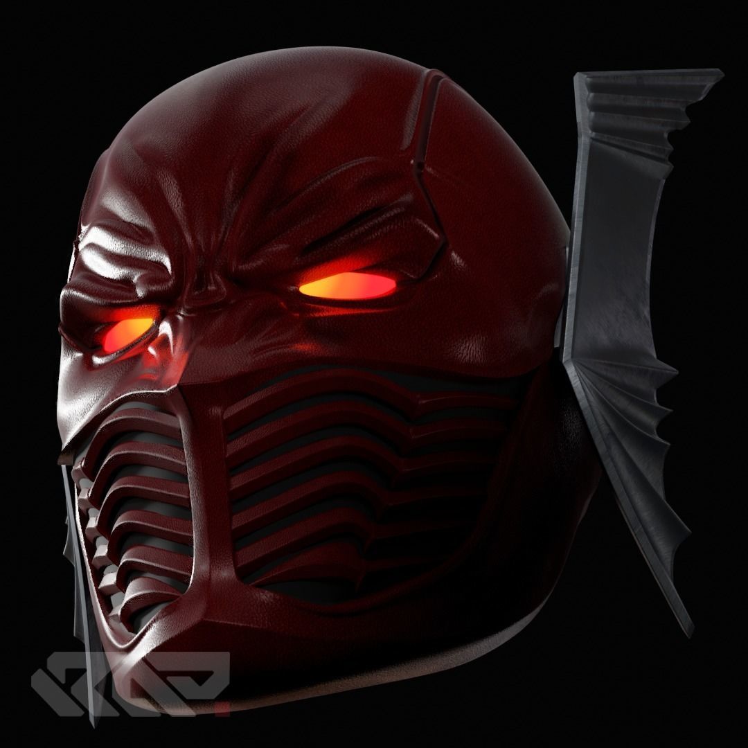 Flash Red Death 3D model 3D printable | CGTrader