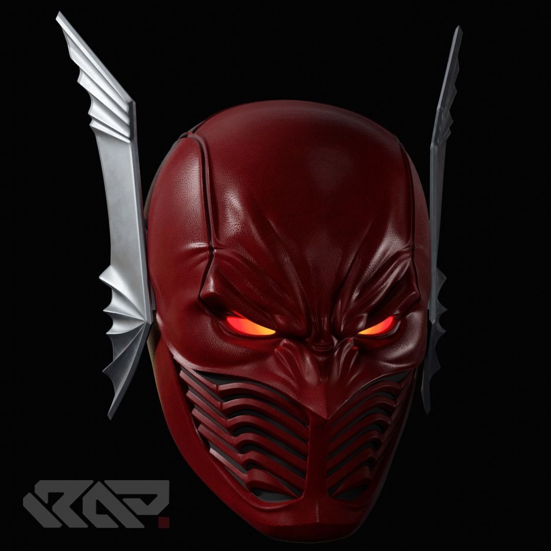 Flash Red Death 3D model 3D printable | CGTrader