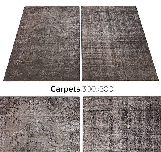 classic rug 3D model | CGTrader