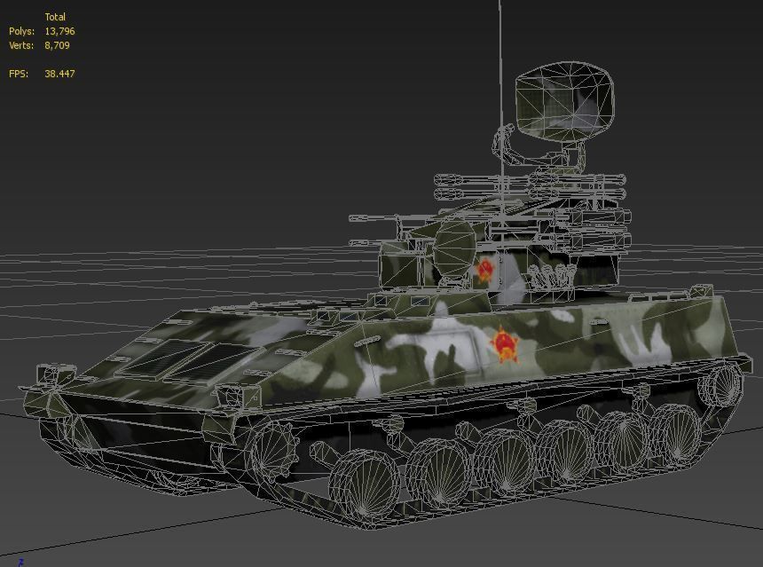 Iron Dove AA PGZ-95 AA free VR / AR / low-poly 3D model | CGTrader