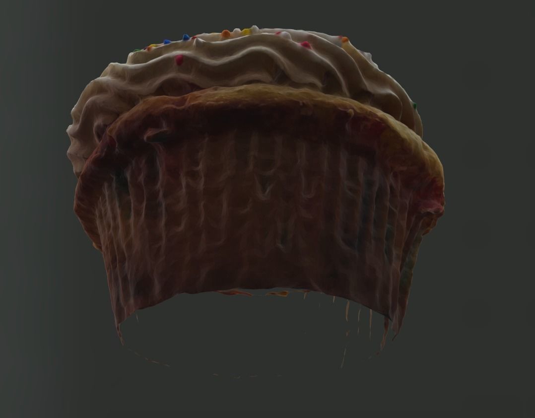 Cupcake - 3D scan 3D model | CGTrader