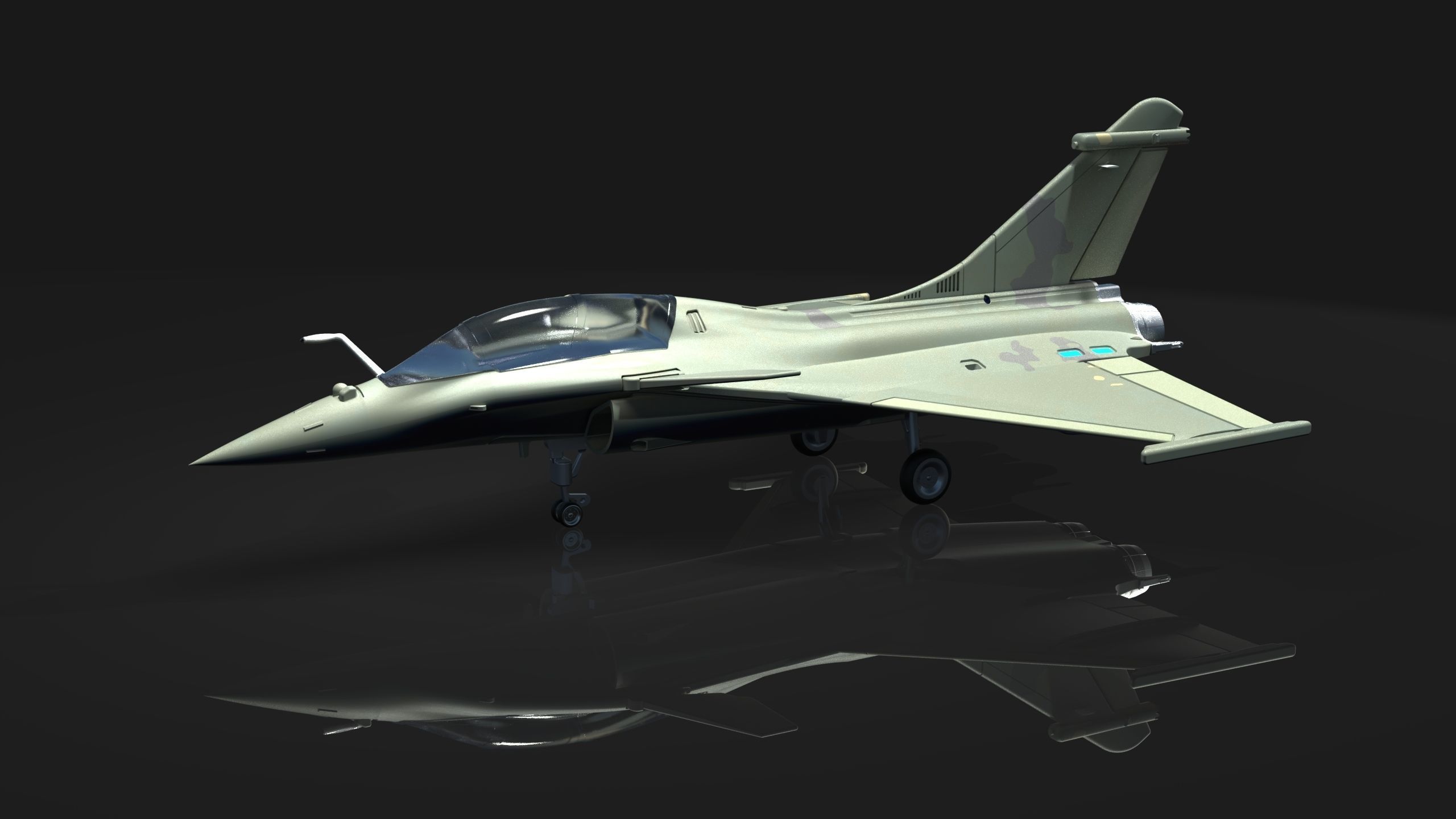 Dassault Rafale 3D model 3D printable | CGTrader