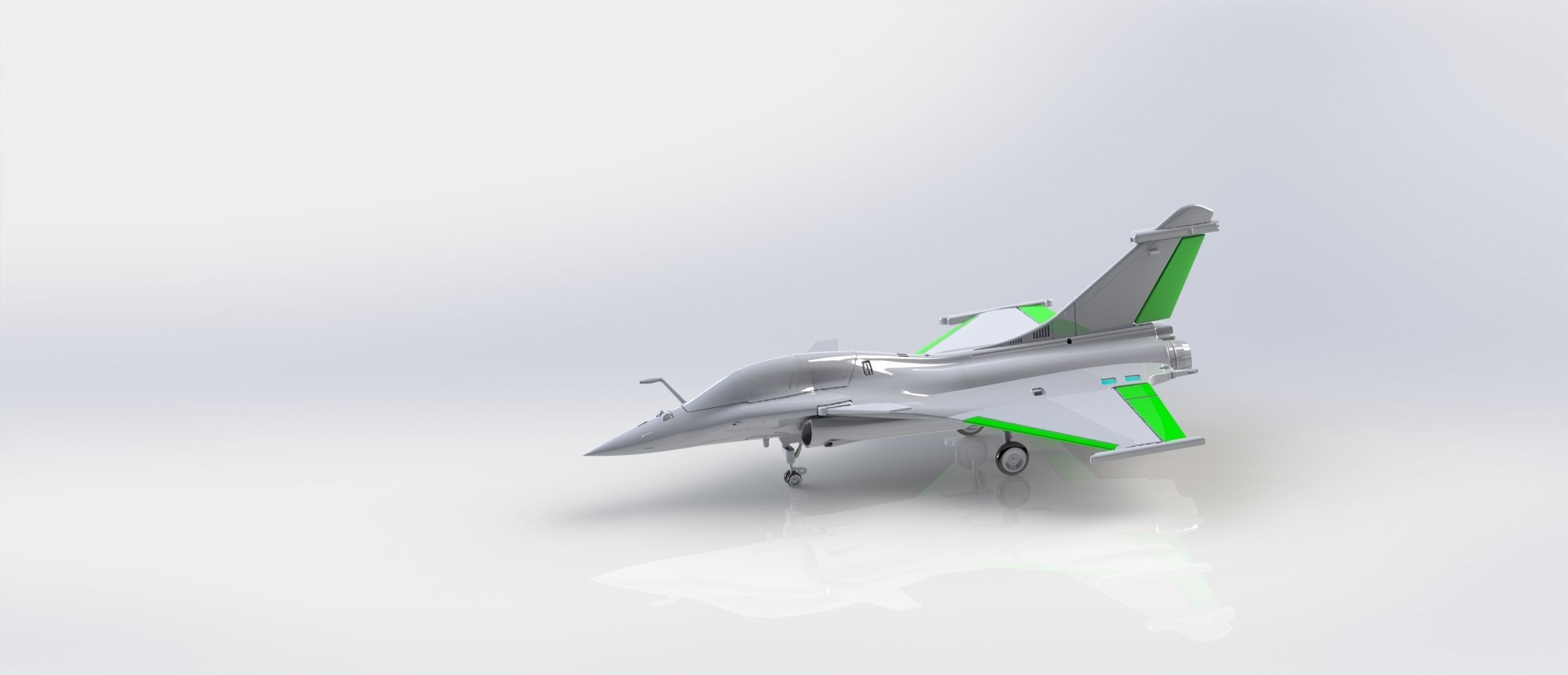 Dassault Rafale 3D model 3D printable | CGTrader