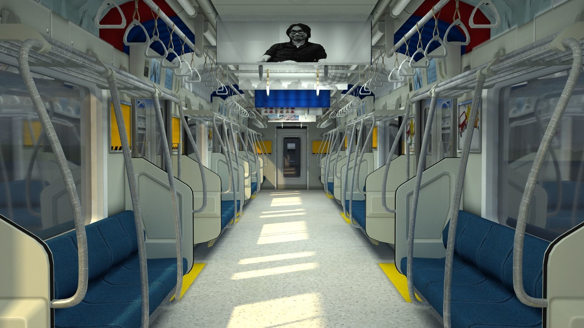 Japan Rail 3D model | CGTrader