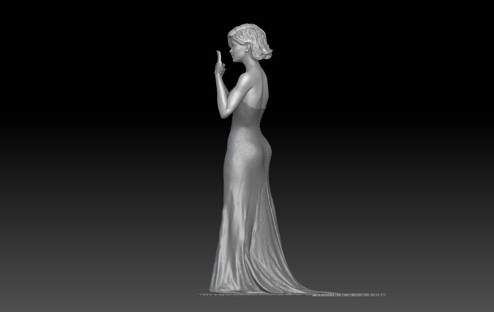 NEW WEDDING BRIDE 2 3D model 3D printable | CGTrader