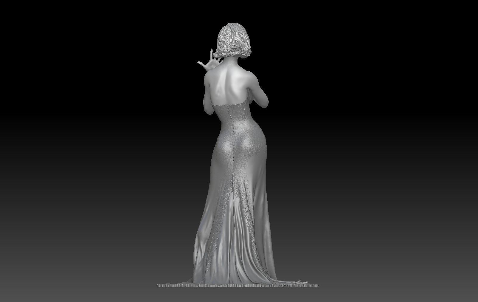 NEW WEDDING BRIDE 2 3D model 3D printable | CGTrader