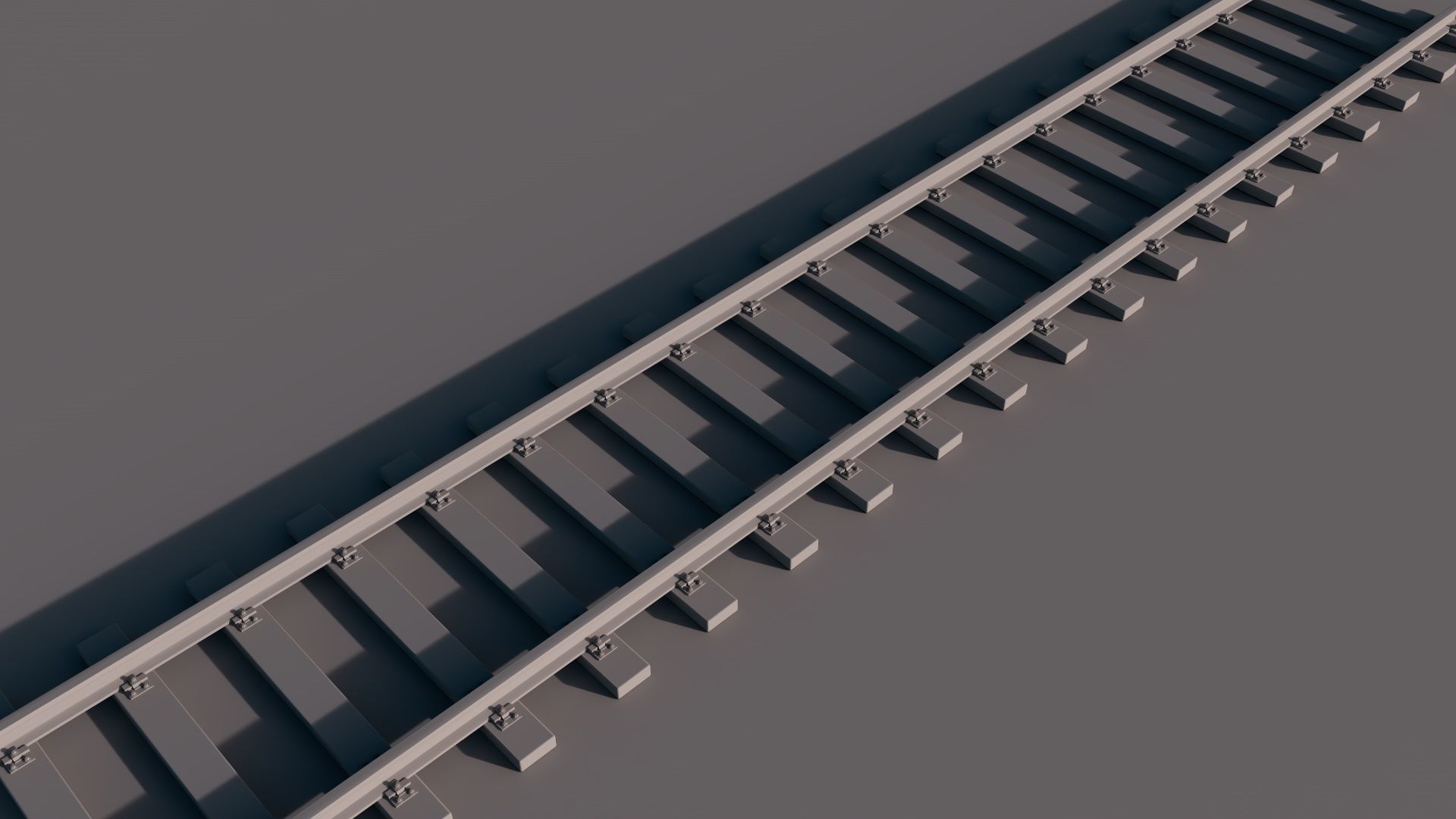 3D model Railtracks 3D Model Railing VR / AR / low-poly | CGTrader