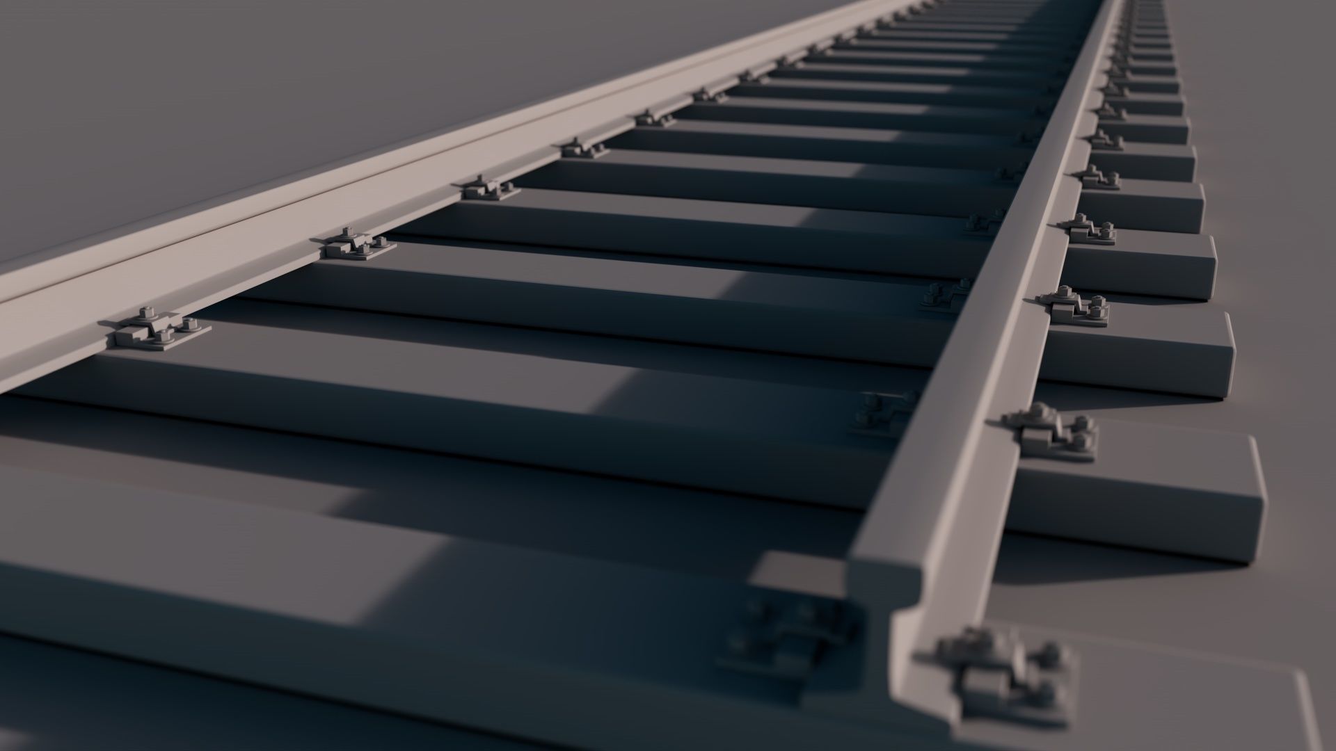 3D model Railtracks 3D Model Railing VR / AR / low-poly | CGTrader