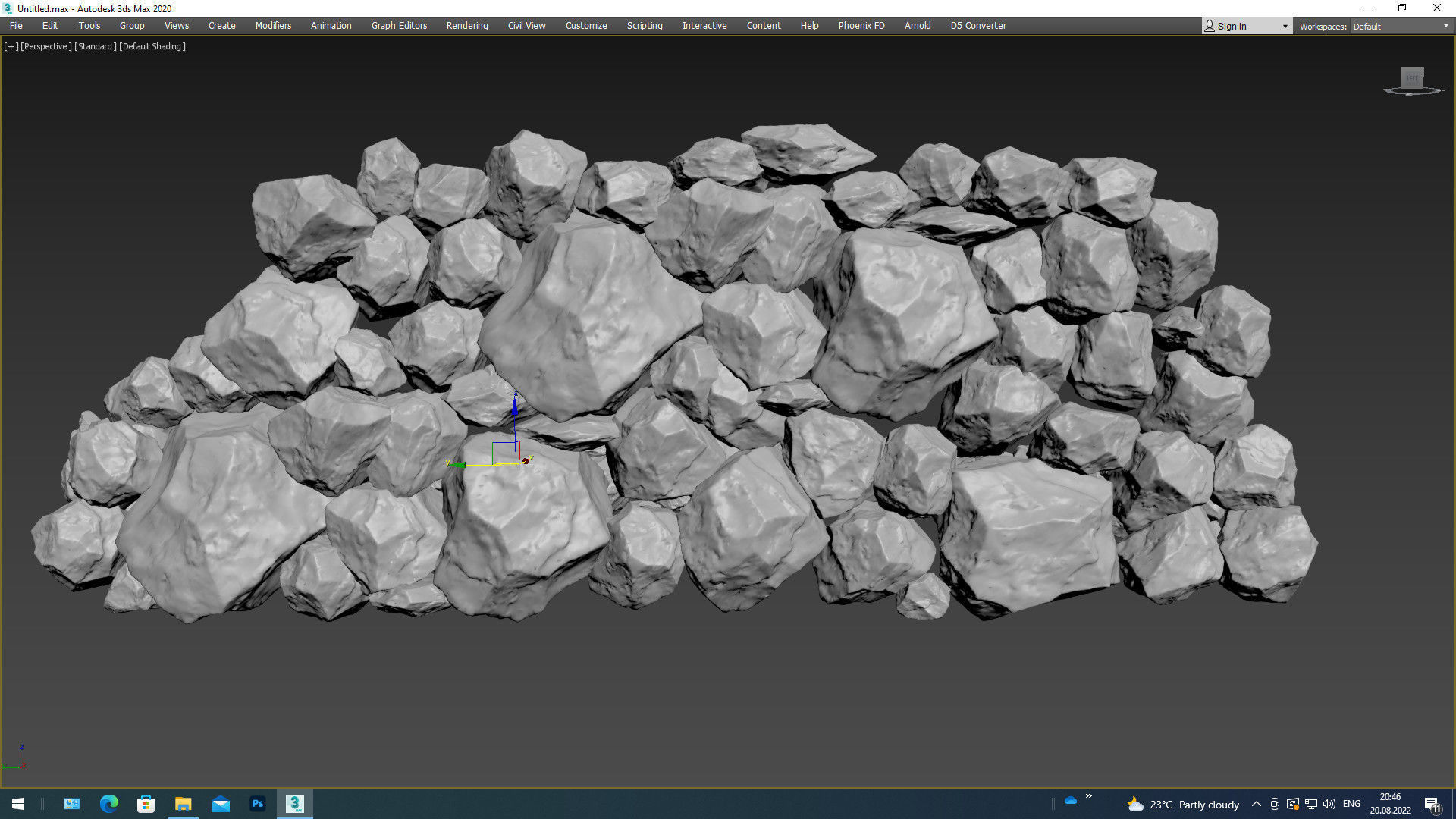 brick stones 3D model | CGTrader