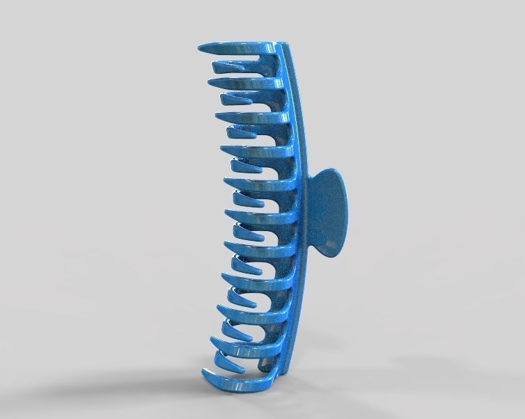 5 Inches Large Claw Clip Extra Curve 3D model 3D printable | CGTrader