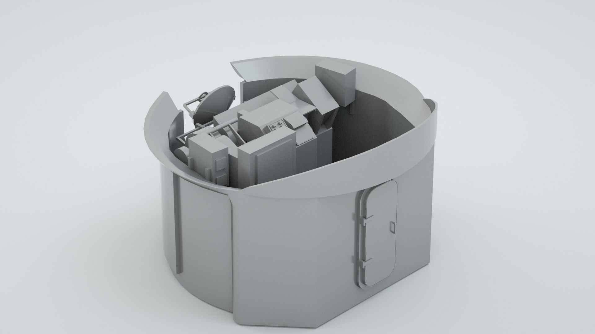 Type 262 Naval Fire Control Radar 3D model | CGTrader