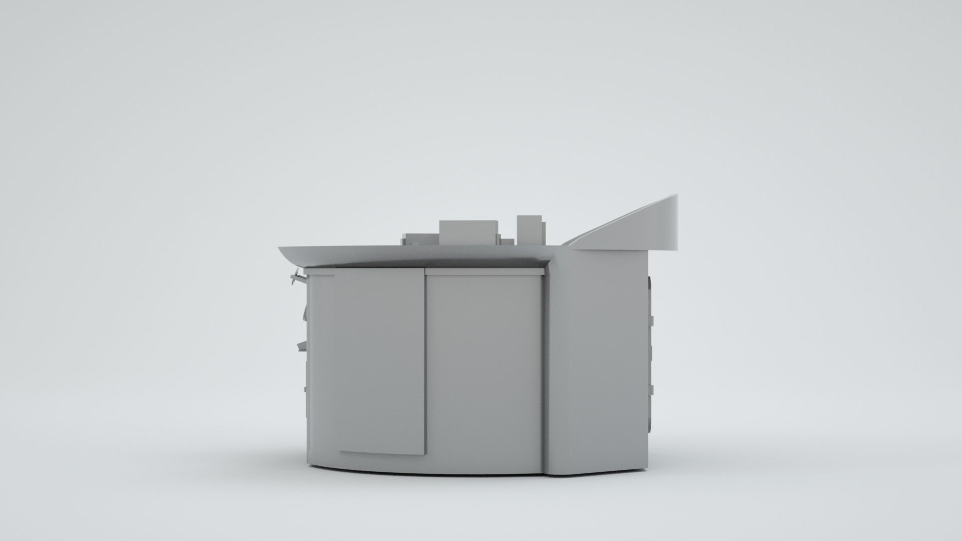Type 262 Naval Fire Control Radar 3D model | CGTrader