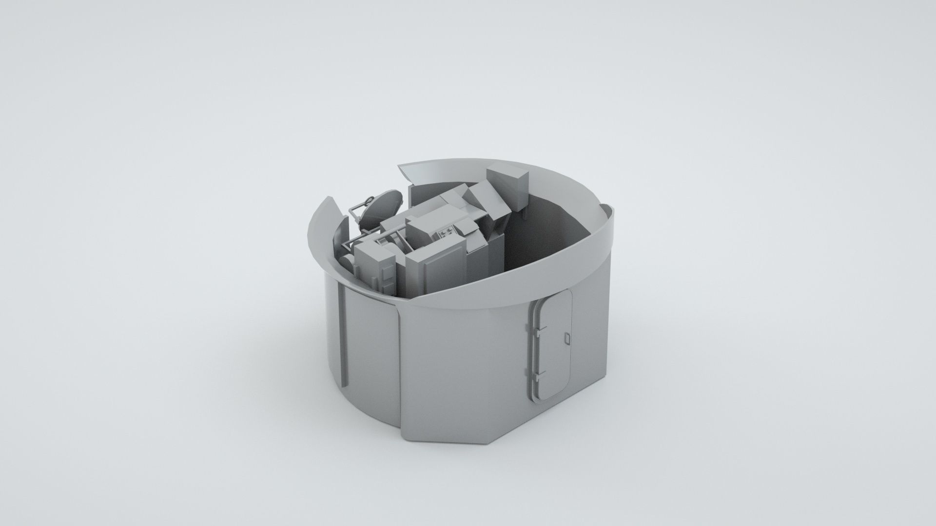 Type 262 Naval Fire Control Radar 3D model | CGTrader