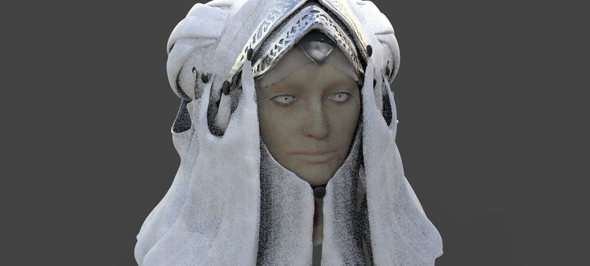Ancient Alien Headdress 2 3D model | CGTrader