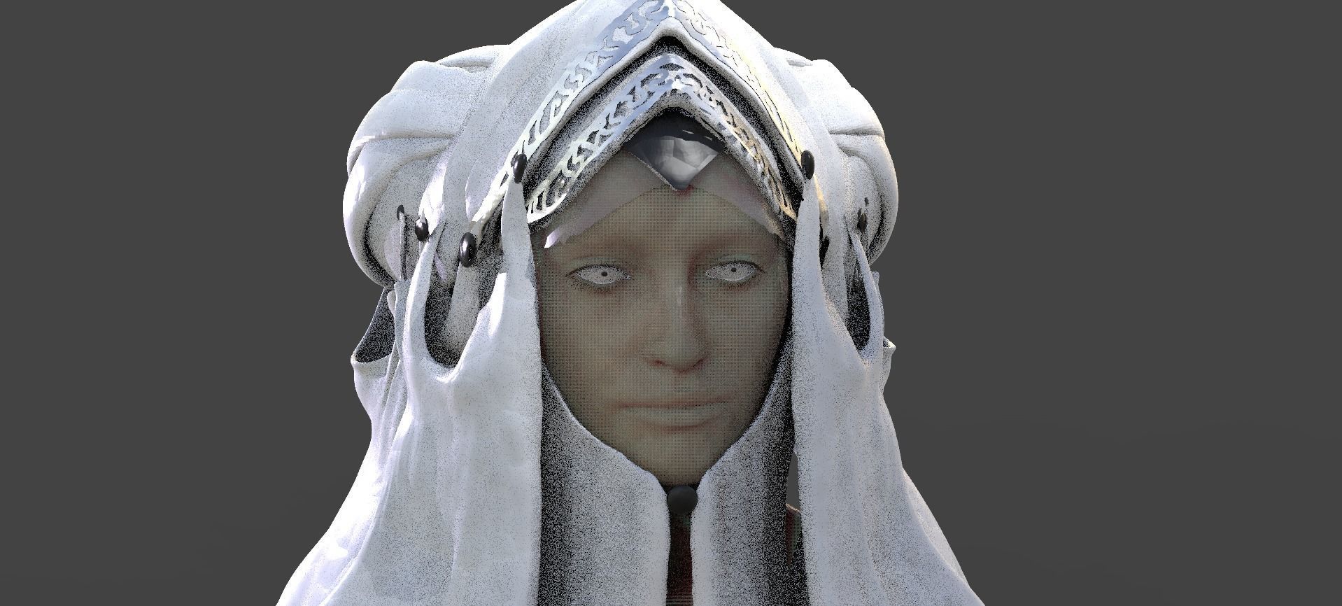 Ancient Alien Headdress 2 3D model | CGTrader