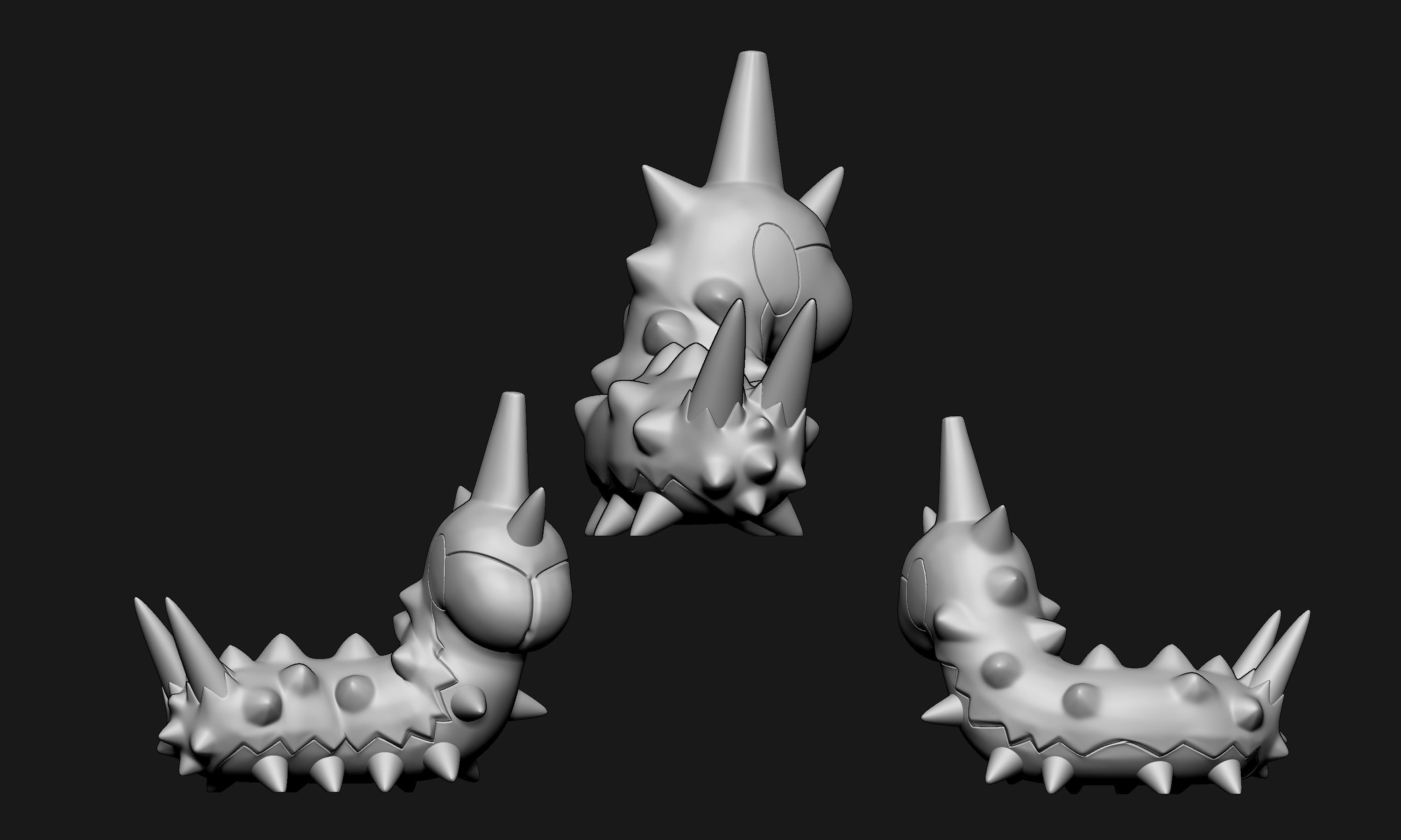 Pokemon - Wurmple 3D model 3D printable | CGTrader