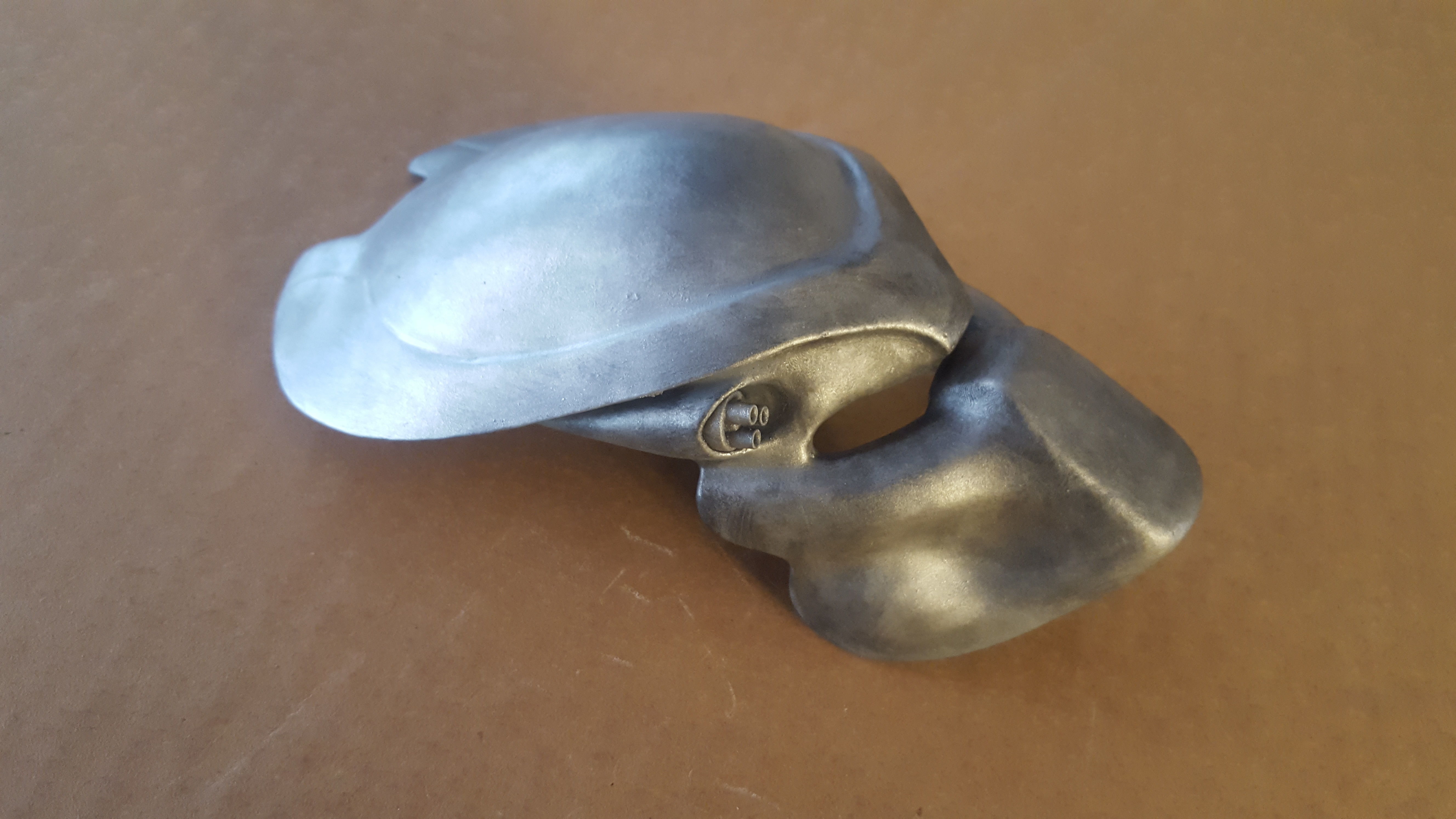 Predator bust with Bio Mask and weapon 3D model 3D printable | CGTrader