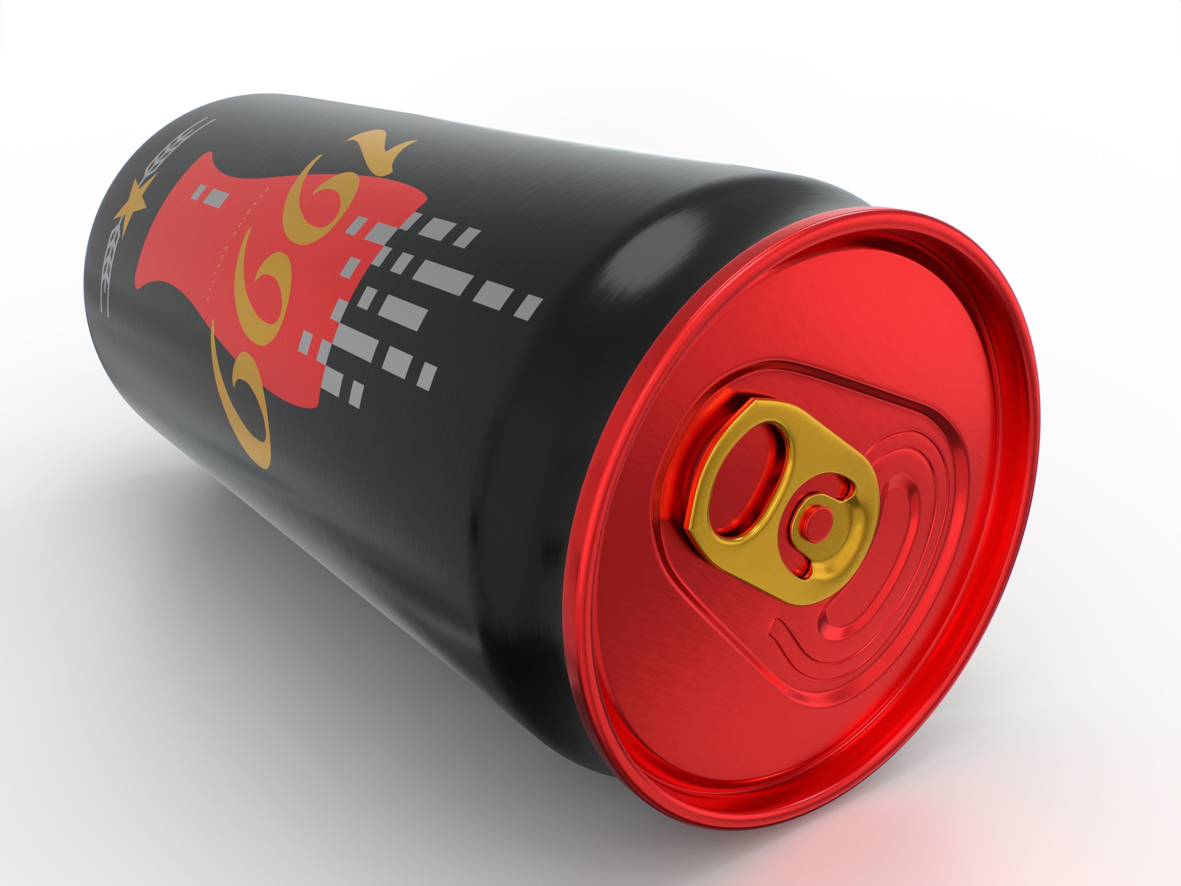 3D model Slim Aluminum Can 269 ML VR / AR / low-poly | CGTrader