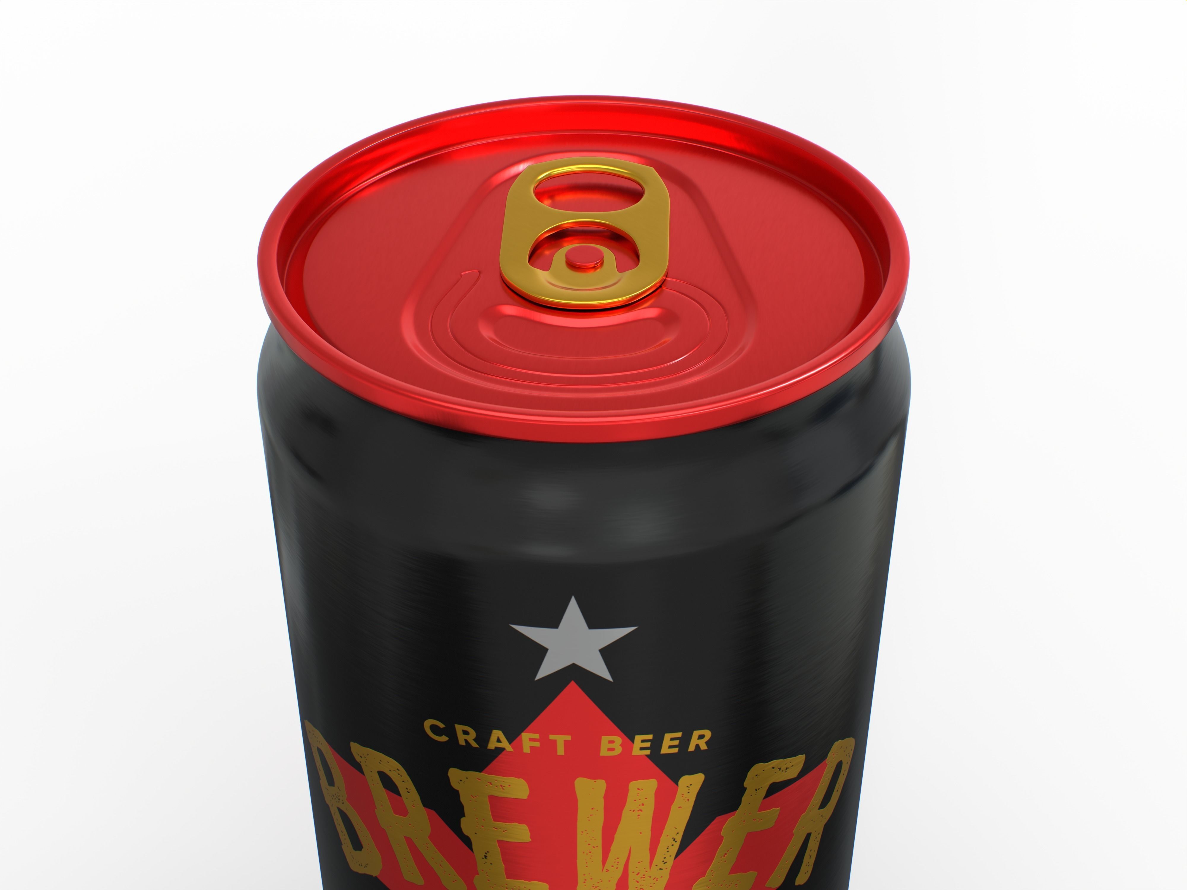 3D model Slim Aluminum Can 269 ML VR / AR / low-poly | CGTrader