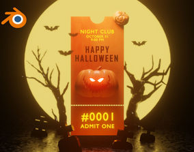 Animated Ticket 3D Models | CGTrader