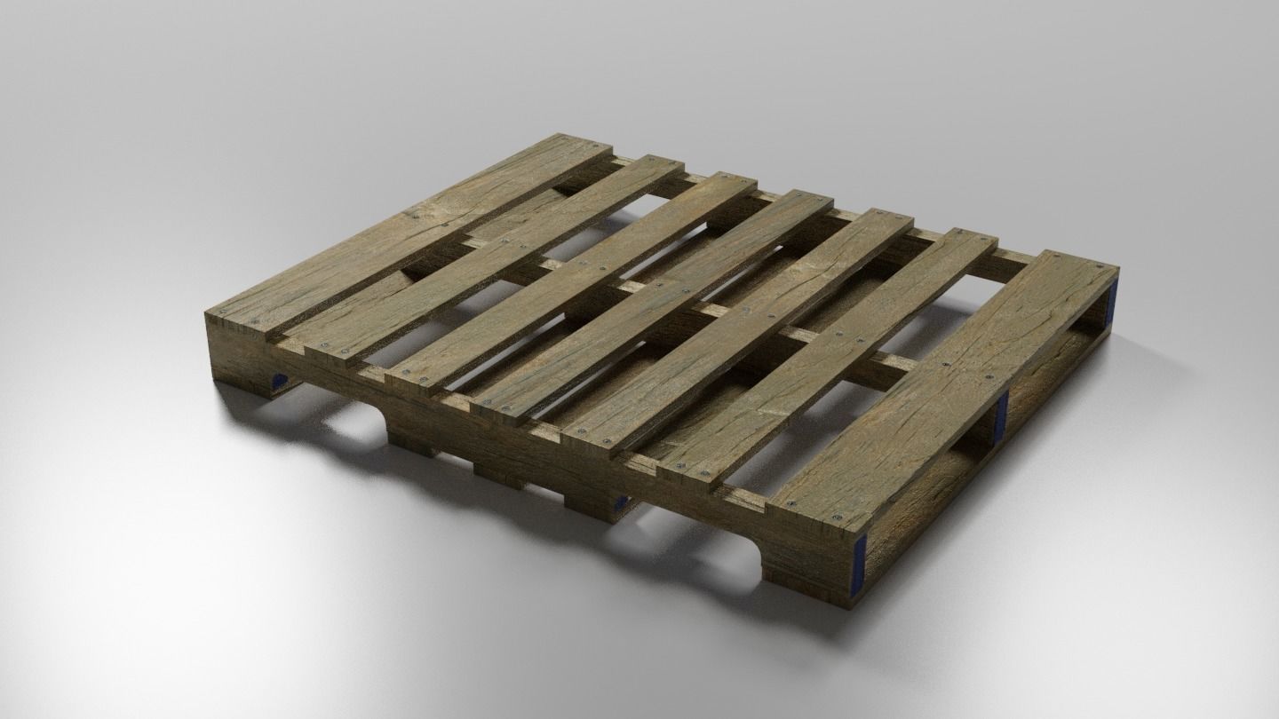 Wood Pallet free VR / AR / low-poly 3D model | CGTrader