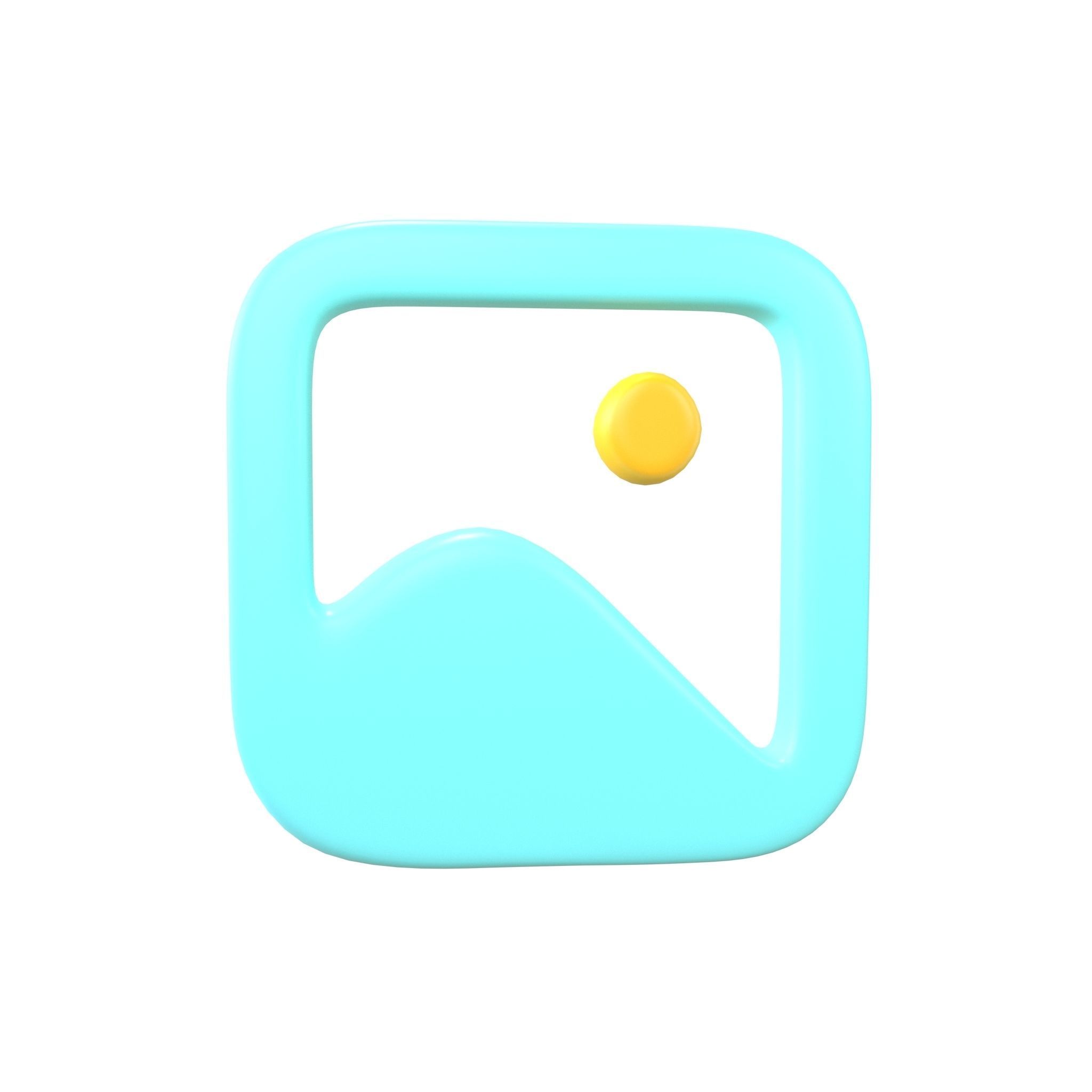 3D model Picture Symbol V1 003 VR / AR / low-poly | CGTrader