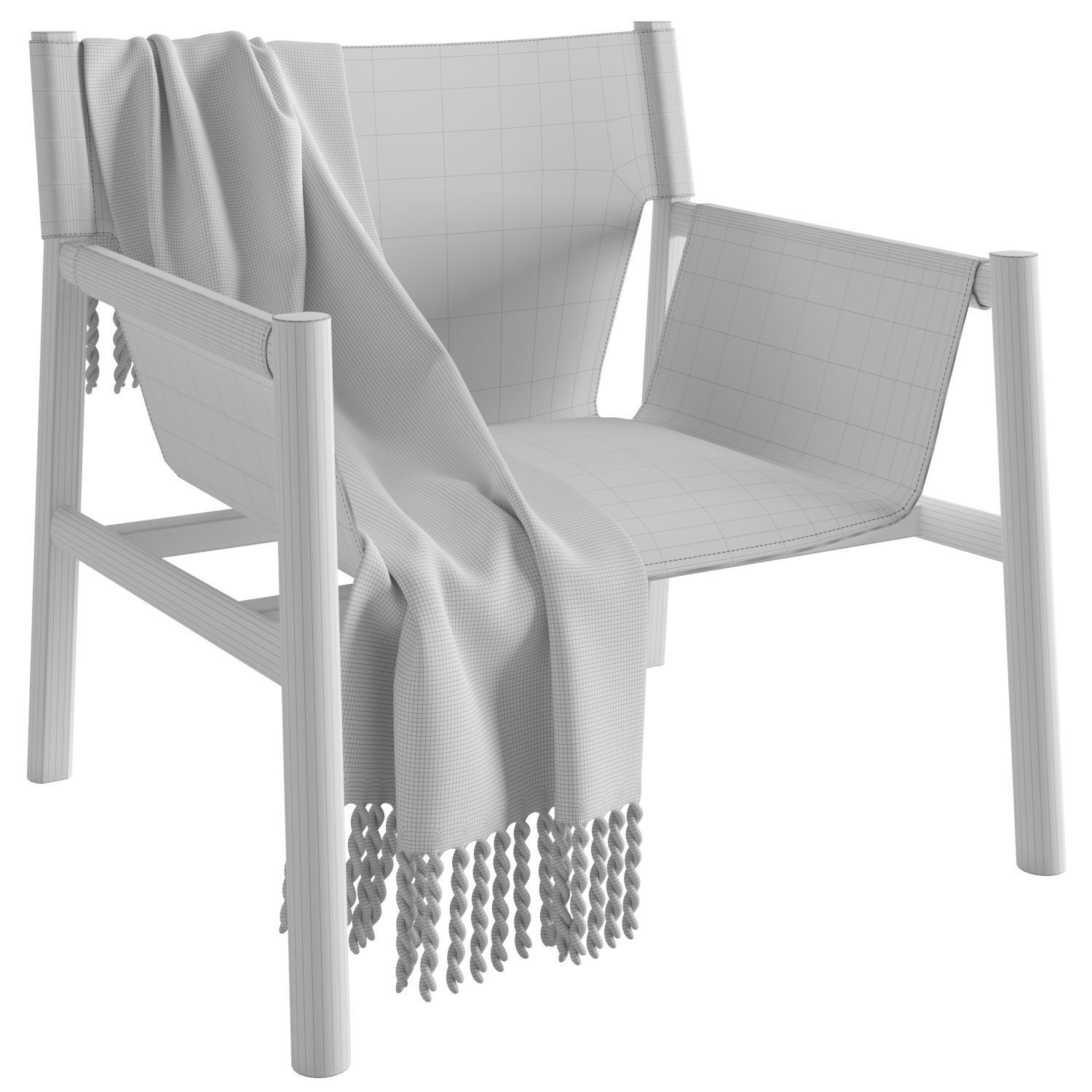Bebitalia Pablo Armchair 3D model | CGTrader