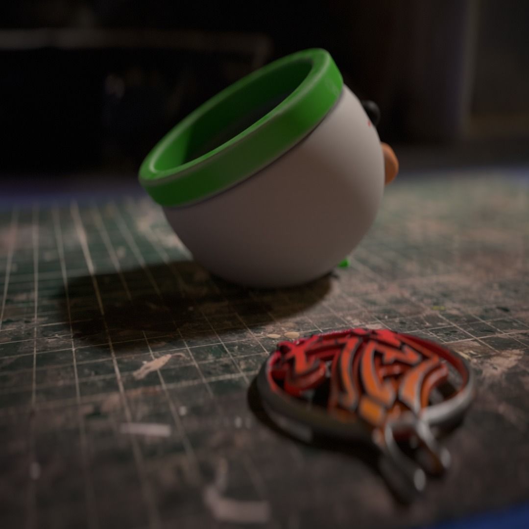 Koopa Car pot-container 3D model 3D printable | CGTrader