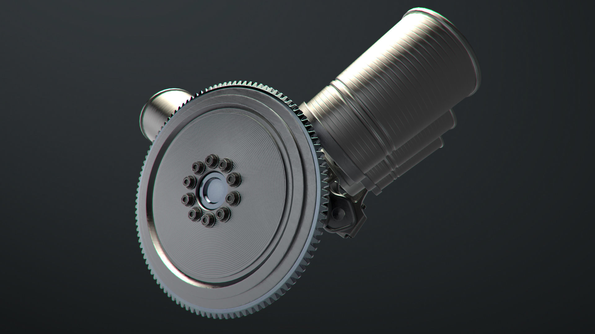 V6 Engine Working Animated 3D model animated rigged | CGTrader