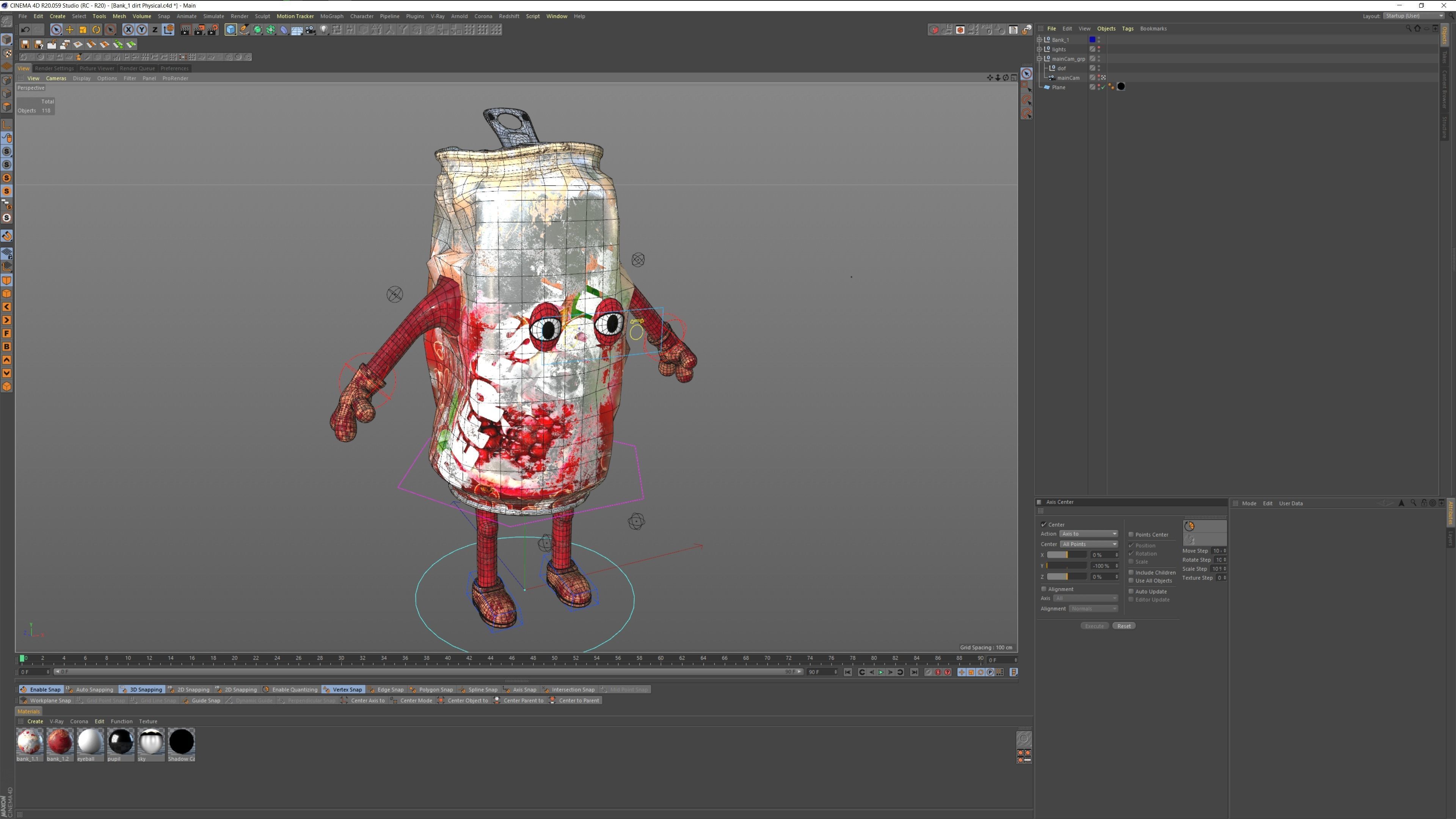 Cartoon Characters 3D model rigged | CGTrader