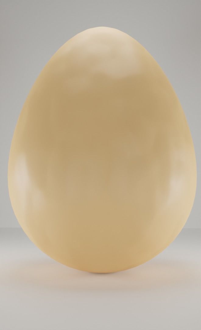 3D model Simple egg VR / AR / low-poly | CGTrader