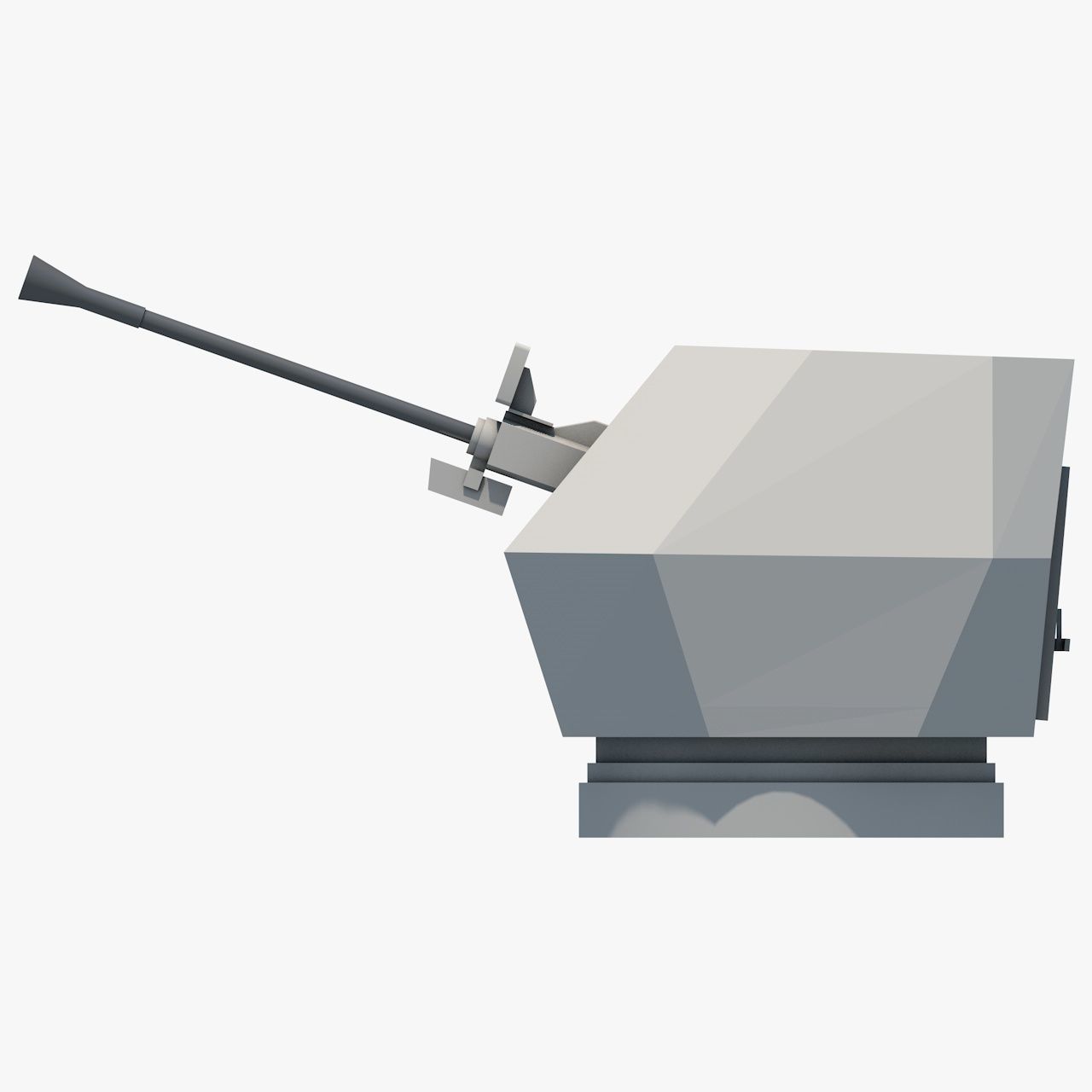 Low Poly Bofors 40mm MK4 3D model | CGTrader