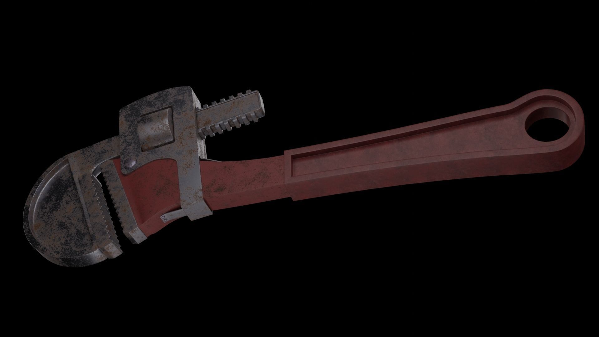 Old wrench 3D Model 3D model | CGTrader