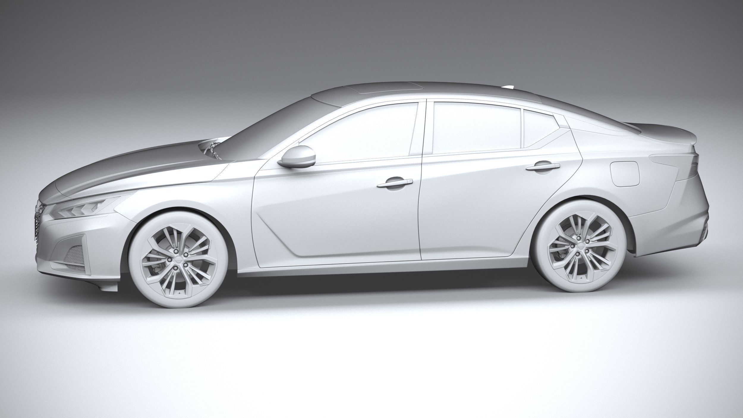 Nissan Altima SR 2023 3D model | CGTrader