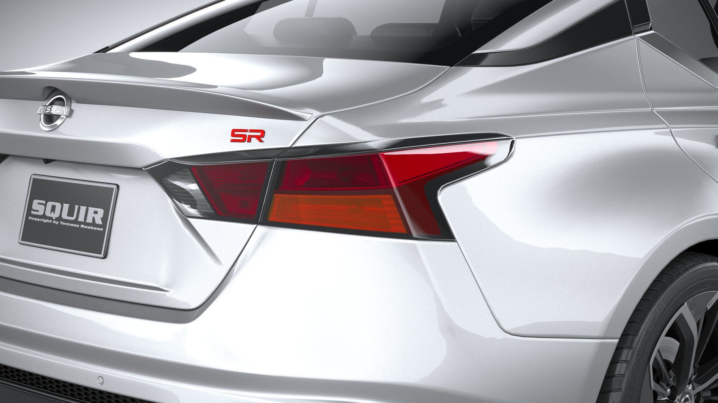 Nissan Altima SR 2023 3D model | CGTrader