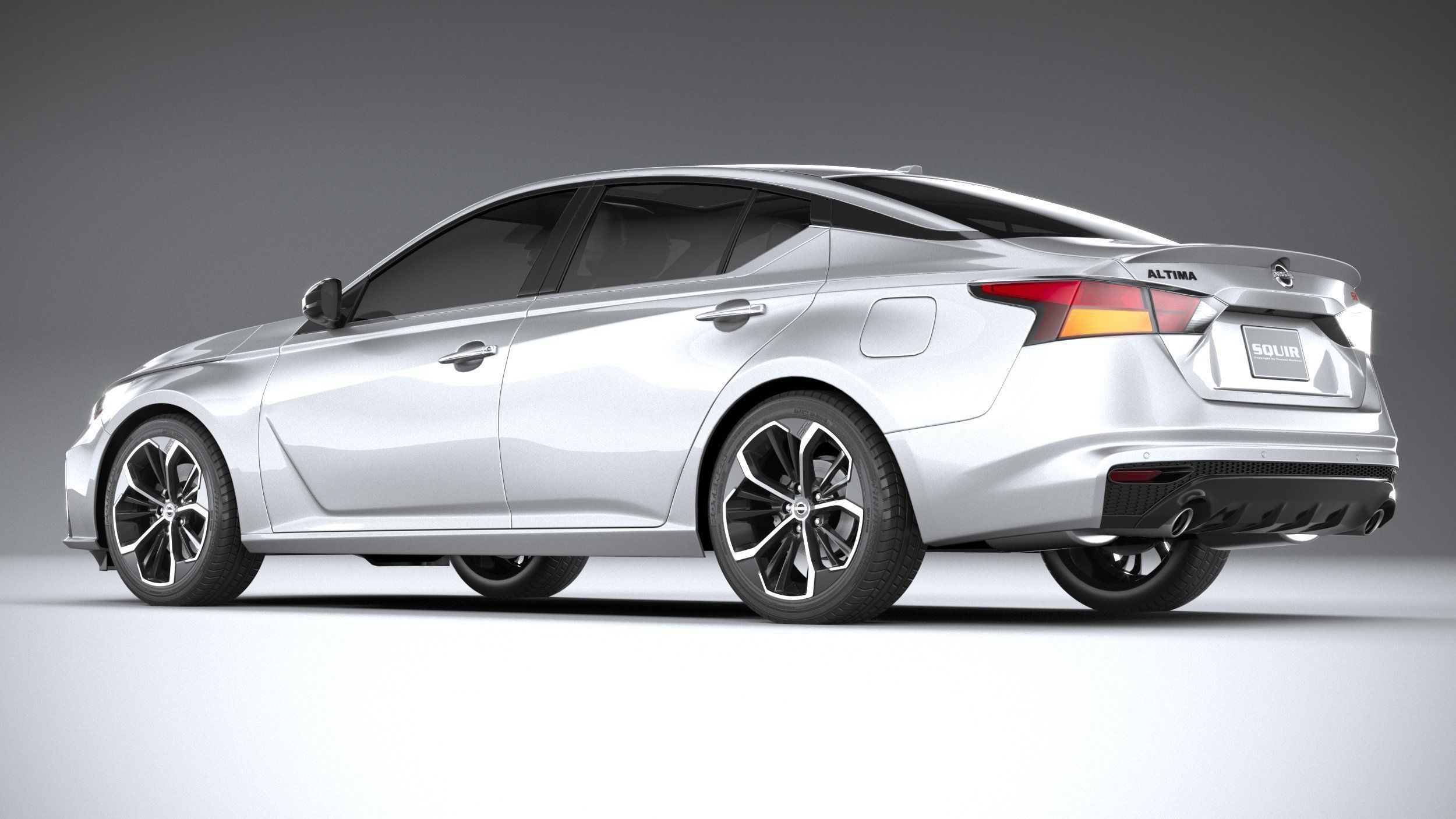 Nissan Altima SR 2023 3D model | CGTrader