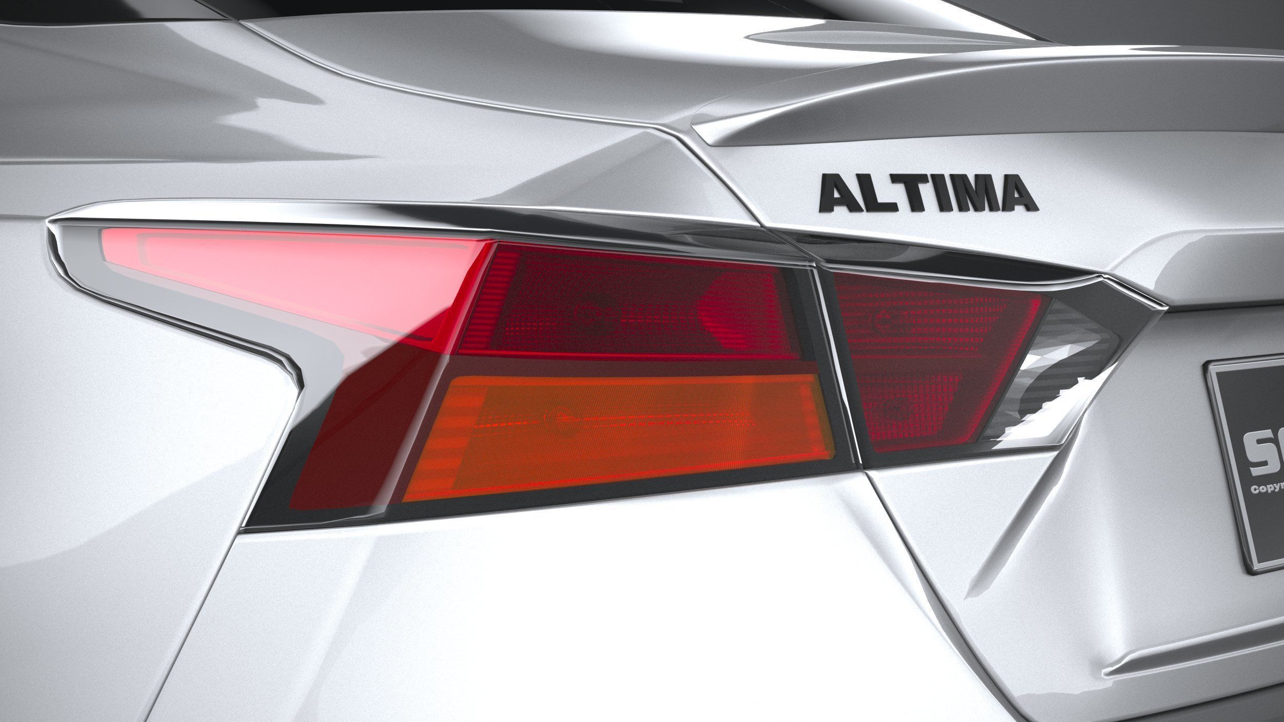 Nissan Altima SR 2023 3D model | CGTrader