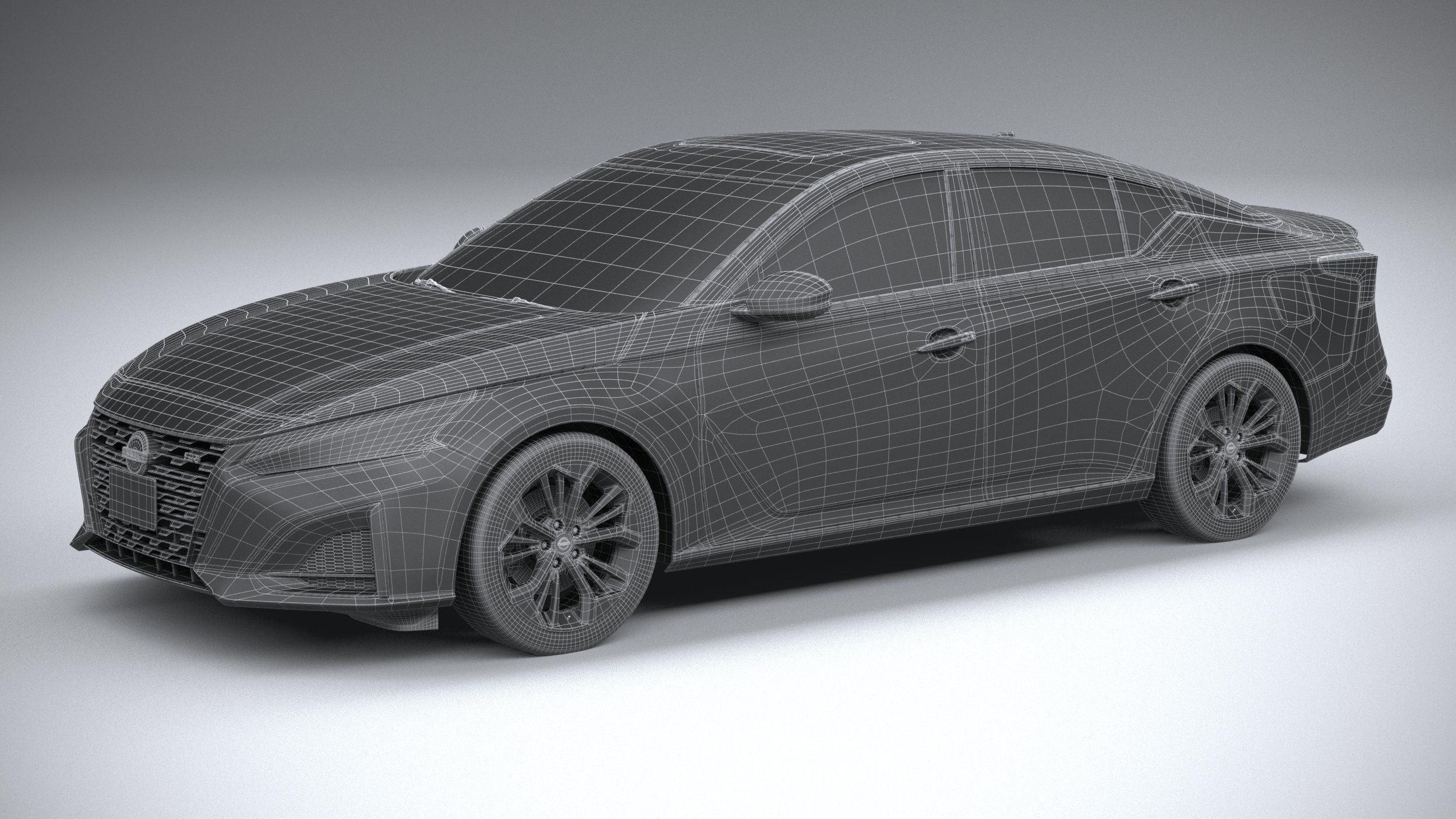 Nissan Altima SR 2023 3D model | CGTrader