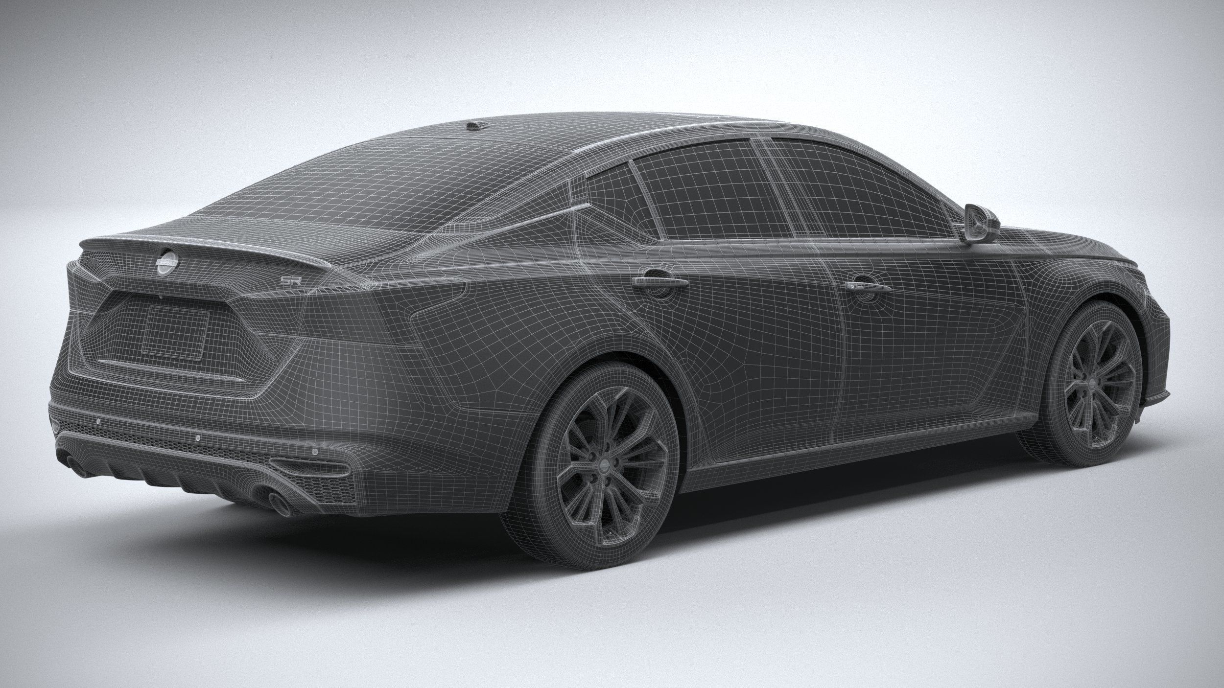 Nissan Altima SR 2023 3D model | CGTrader
