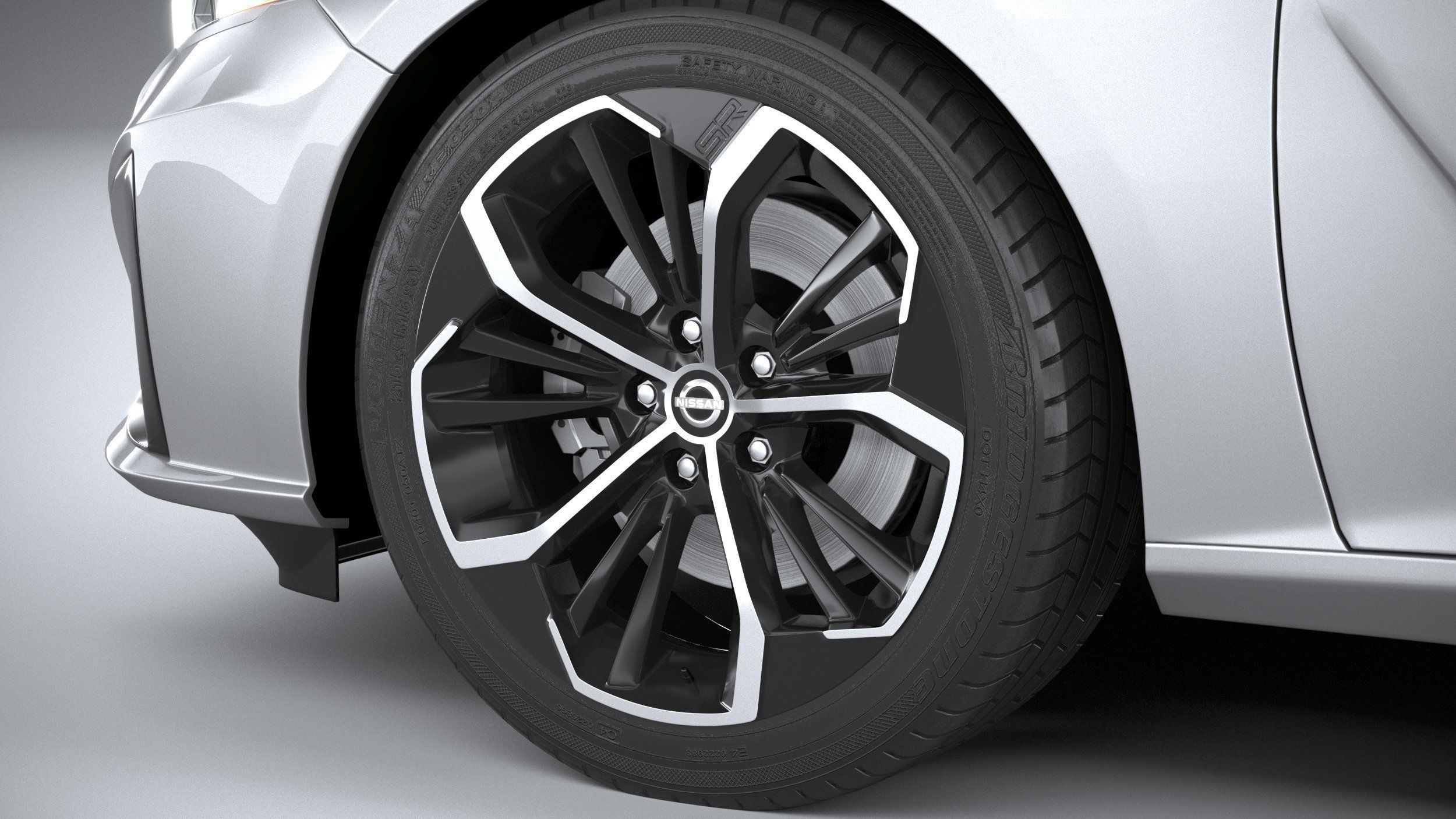 Nissan Altima SR 2023 3D model | CGTrader