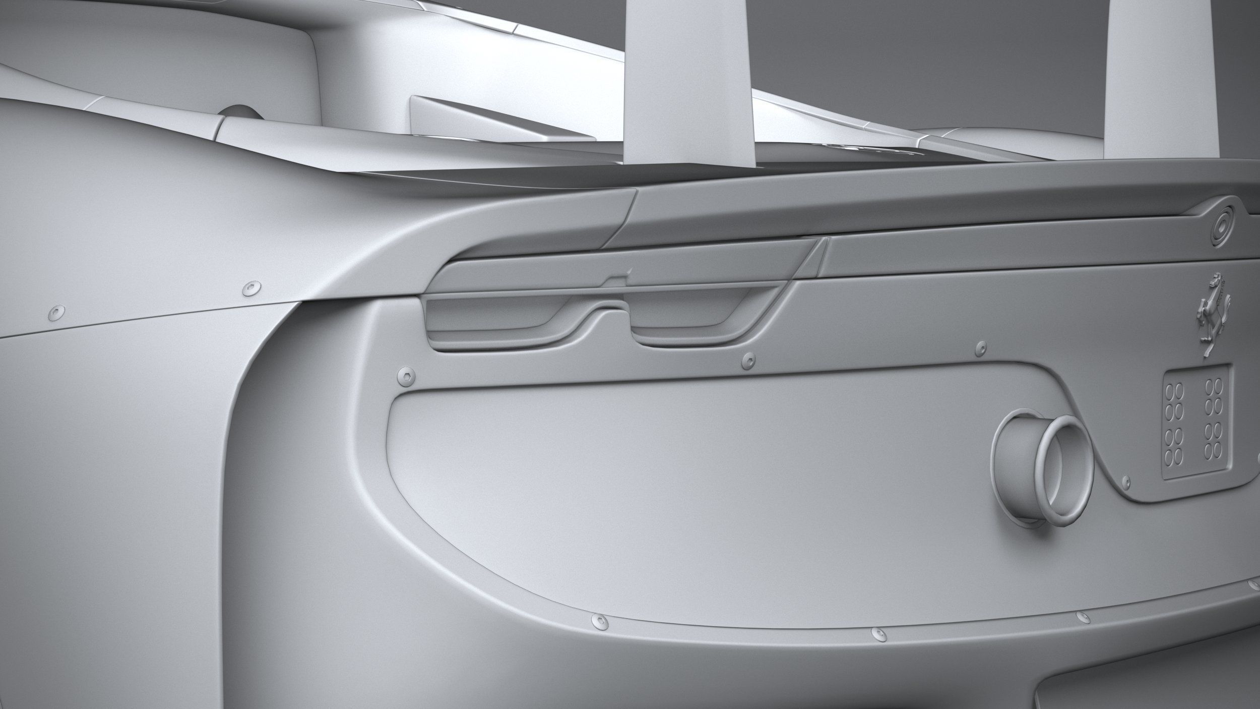 Ferrari 296 GT3 2023 3D model | CGTrader