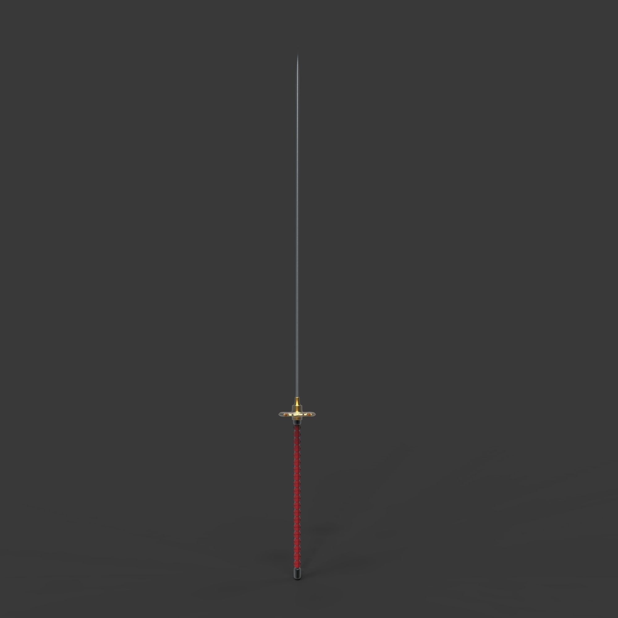 Shinigami Katana Sword - Japanese Samurai Sword 3D model 3D printable ...