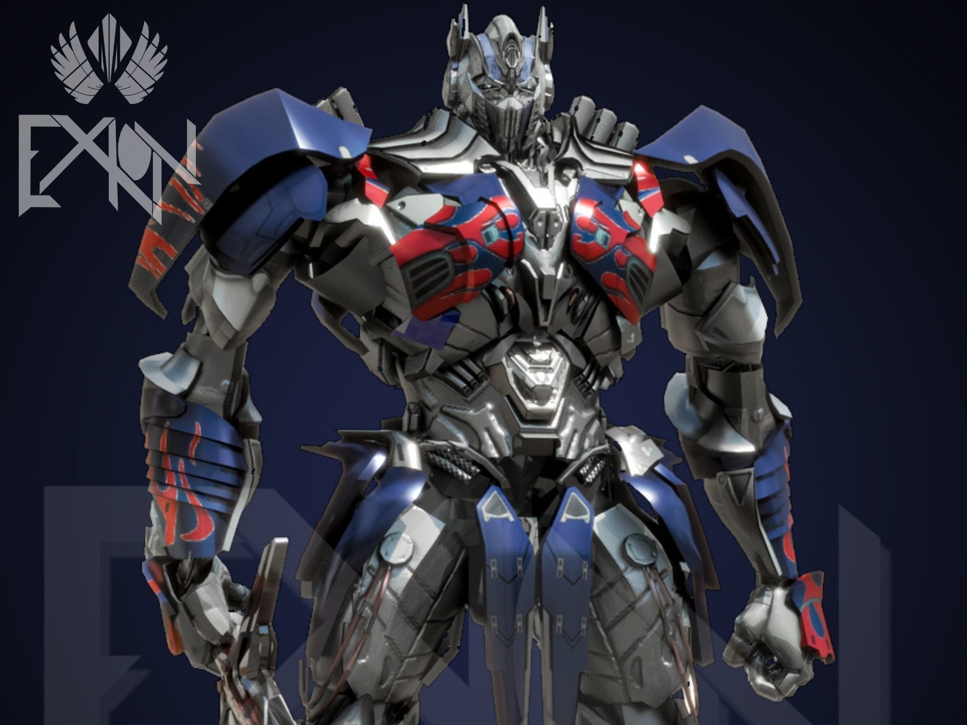 3D model Transformers Optimus Prime DLX TLK VR / AR / low-poly | CGTrader