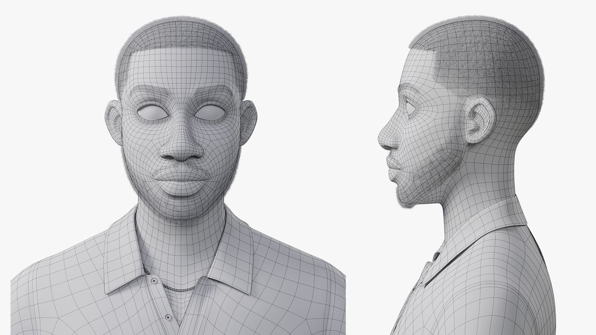 African Stylized Man Rigged 3D model rigged | CGTrader