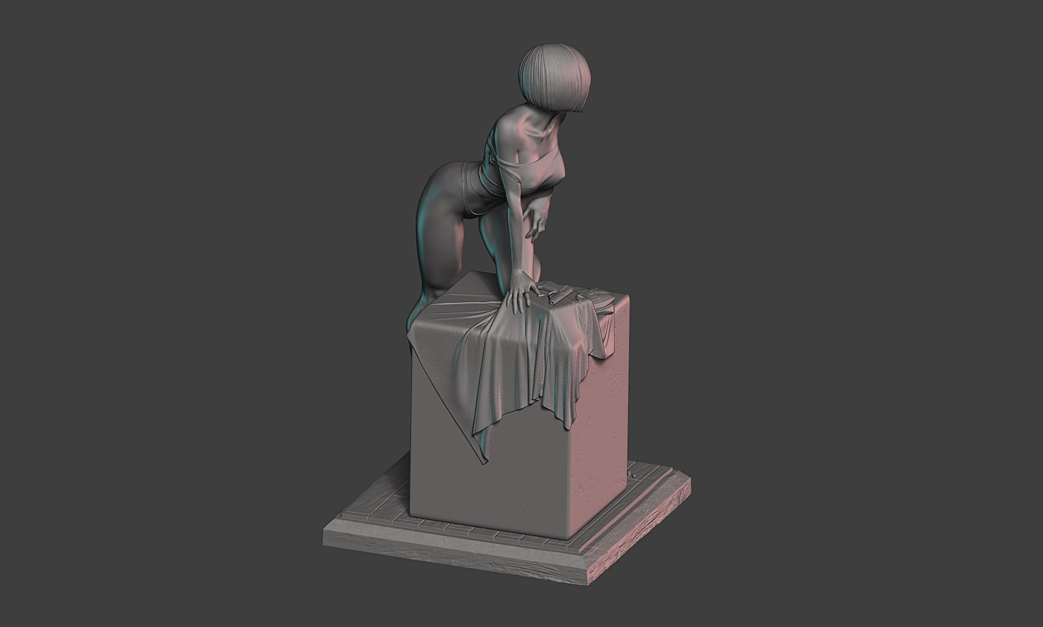 Ada Resident Evil 3D model 3D printable | CGTrader
