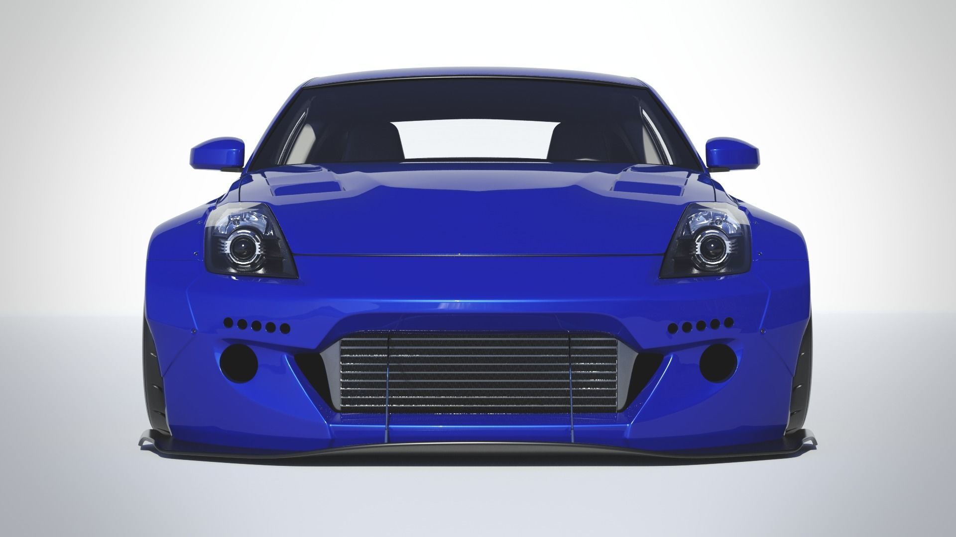 Nissan 350z Rocket bunny 3D model | CGTrader