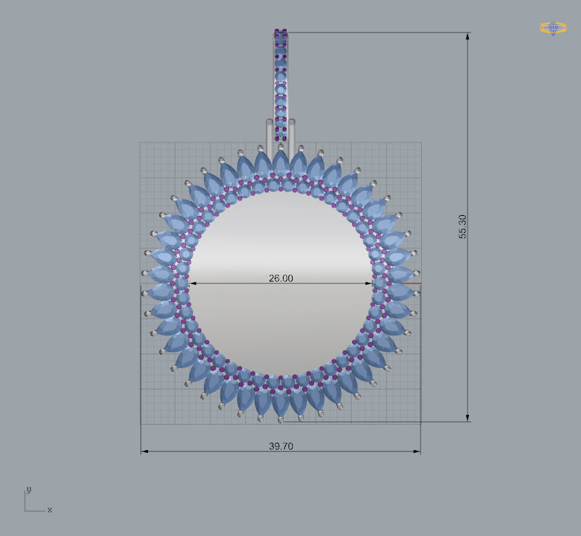 Memory pendant 3D print model 3D model 3D printable | CGTrader
